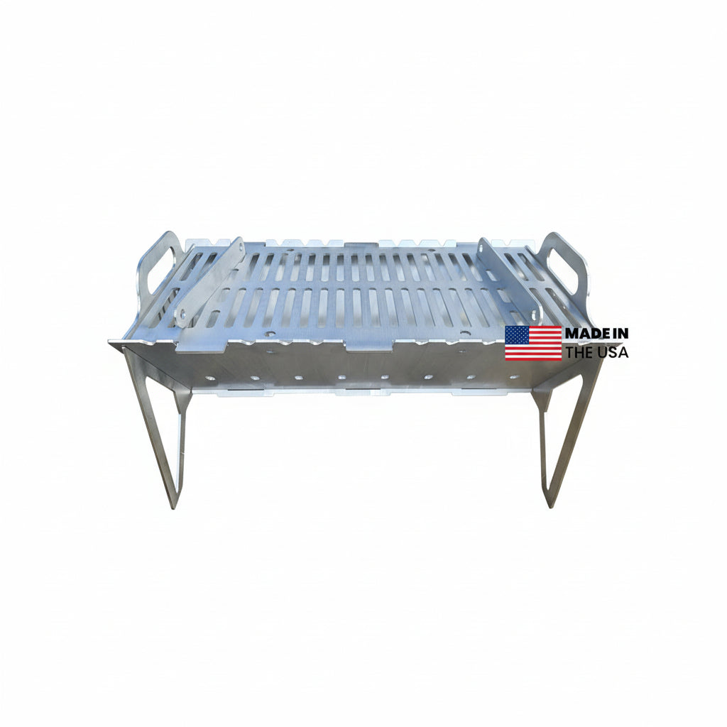Collapsible Charcoal Grill | Heavy-Duty Steel BBQ – Slot Grill – Slot ...