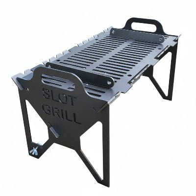 Collapsible Charcoal Grill | Heavy-Duty Steel BBQ – Slot Grill – Slot ...